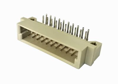 China DIN 41612 Double Row Pin Header Connector 10 Pin Male Right Angle Pcb Header for sale