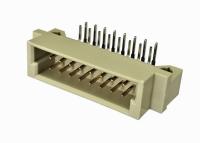China 2x8 Pin Header 2.54 Mm Male Right Angle DIN 41612 Double Row 90 Degree for sale