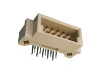 China Female Straight 2x5 Pin Header DIN 41612 180 Degre Double Row For PCB Board for sale