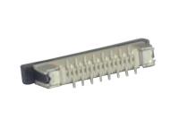 China SMT Type 16 Pin FFC FPC Connector 0.5mm Pitch Surface Mount Pin Header for sale
