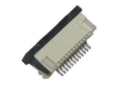 China Vertical 12 Pin FFC FPC Connector 0.5mm For Flexible Printed Circuit Board for sale