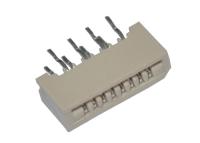 China Straight Type FFC FPC Connector 1mm Pitch 18 Pin Metal Brass Contact Material for sale