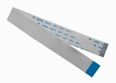 China Ultra Thin Flexible Flat Ribbon Cable 0.5mm Pitch With Terminal Connector for sale