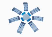 China 0.5mm FPC Ribbon Cable Flexible Flat FFC Ribbon Cable  A B Type Connector for sale