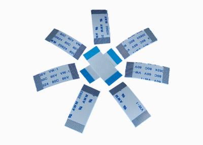 China 0.5mm FPC Ribbon Cable Flexible Flat FFC Ribbon Cable  A B Type Connector for sale