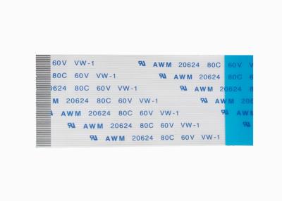 China 0.5mm Pitch FPC Ribbon Cable 50 Pin Various Flexibility Current Rating 0.5AMP for sale