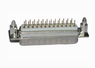 China Copper Alloy DB D SUB Connector  25 Pin Double Row 3.0A Rated Current for sale