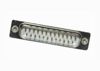 China Copper Alloy DB D SUB Connector  25 Pin Double Row 3.0A Rated Current for sale
