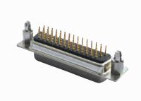 China 44 Pin D Type Female Connector Double Row PBT Material ISO9001 Approved for sale