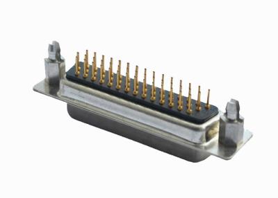 China 44 Pin D Type Female Connector Double Row PBT Material ISO9001 Approved for sale
