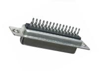 China 30 Pin DB D D Subminiature Connector Female Straight Type Strong Contact for sale