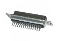 China 30 Pin DB D D Subminiature Connector Female Straight Type Strong Contact for sale