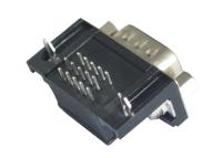 China Customized 15 Pin DB D SUB Connector Male Straight Max Contact Resistance for sale