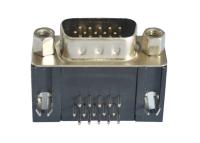 China Customized 15 Pin DB D SUB Connector Male Straight Max Contact Resistance for sale