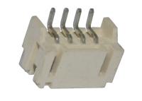 China Horizontal Wafer Connector Housing PA66 2.0mm Pitch Through Hole Mounting for sale