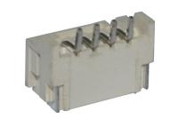 China Horizontal Wafer Connector Housing PA66 2.0mm Pitch Through Hole Mounting for sale