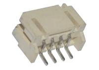 China Horizontal Wafer Connector Housing PA66 2.0mm Pitch Through Hole Mounting for sale