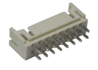 China Double Row PBT Bar Wafer Connector , Brass Contact 16 Pin Female Header for sale