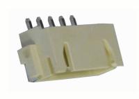 China PCB Board Wafer Right Angle Pin Header 5 Pin Horizontal Bar Wire Connectors for sale