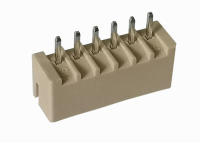 China 6 Pin Horizontal Wafer Connector PBT , High Speed Wire To Board Connector for sale