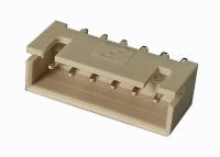 China 6 Pin Horizontal Wafer Connector PBT , High Speed Wire To Board Connector for sale