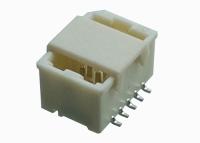 China Beige SMT Wire To Board Power Connector 10 Pin Header 1.0mm Pitch DIP Type for sale