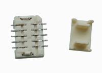 China Beige SMT Wire To Board Power Connector 10 Pin Header 1.0mm Pitch DIP Type for sale