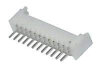 China Straight Wire Housing Connector PA66 12 Pin Female Header 1.25mm Pitch for sale