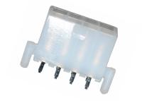 China Through Hole Wafer Connector 8 Pin Electronic Connector Types 3A Current Rating for sale