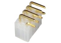 China 4.2 Mm Pitch Wafer Connector Right Angle Coppy Alloy Contact Material for sale