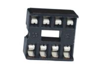 China 2.54mm Dip Socket 8 Pin Square Hole Pin Header Connector For PCB Board for sale