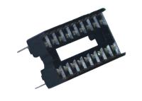 China Medical Equipment 18 Pin IC Socket Brass Contact Environmental Protection for sale