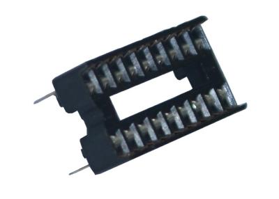 China Medical Equipment 18 Pin IC Socket Brass Contact Environmental Protection for sale