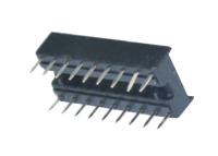 China Medical Equipment 18 Pin IC Socket Brass Contact Environmental Protection for sale