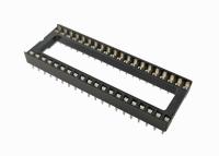 China 2.54mm Surface Mount Dip Socket DIP Square Pin Header Row Of Pitch 7.62mm for sale