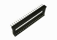 China 2.54mm Surface Mount Dip Socket DIP Square Pin Header Row Of Pitch 7.62mm for sale