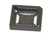 China 32 Pin PLCC IC Socket Connector 1.27mm Pitch SMT Type Gold / Tin Plating for sale