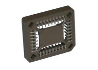 China 32 Pin PLCC IC Socket Connector 1.27mm Pitch SMT Type Gold / Tin Plating for sale