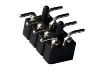 China 2.0mm Machined Round Female Pin Header Connector Height 2.8mm CuZn38Pb2 Brass for sale
