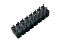 China Machined Round Female Pin Header Connector DIP PPS 2.54mm 180°  UL94V 0 for sale