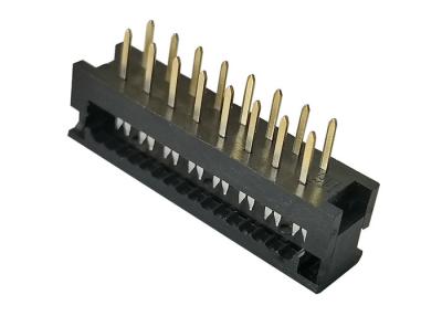 China 2.54mm 16 Pin IDC Connector Male Header UL 94V 0 60V AC / DC Operating Voltage for sale