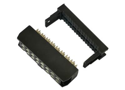 China 16 Pin Female IDC Wire Circuit Board Ribbon Connectors 2.54mm Solder Termination for sale