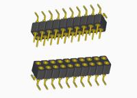 China Two Row SMT Round Female Pin Header 20 Pin Pcb Header Female 2.0mm Pitch for sale