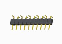China 2.54mm Round Female Pin Header Single Row Male And Female Headers SMT Type for sale