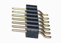 China Horizontal Round Male Header Connector Single Row 6 Pin Vertical Mount SMT for sale