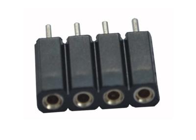 China Single Row Straight PCB Female Header Connector Withstand Voltage 500 V for sale