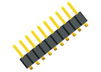 China UL94V-0 SMT SMD 10P 	0.75A 1.0mm Pitch Pin Header Connector for sale