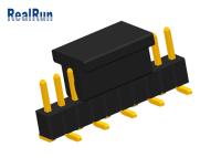 China SMT Assembly 1.0mm 1x10P Single Row Header Connector for sale