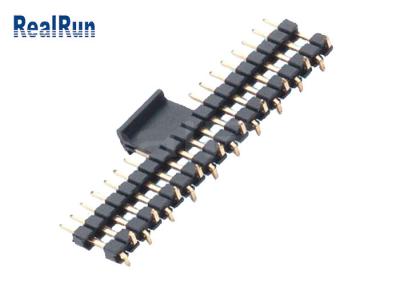 China Single Row PA6T 1.0mm Pitch 1x20P Pin Header Connector for sale