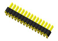 China PA6T 1.0mm Dual Row 2x10P SMD Pin Header Connector for sale